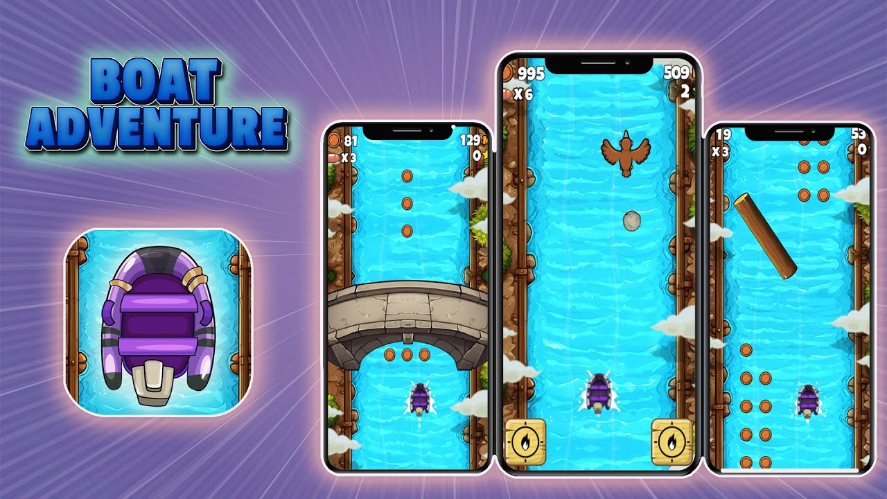 Boat Adventure || Gameplay Video || #2dgames #2dgameplay - YouTube