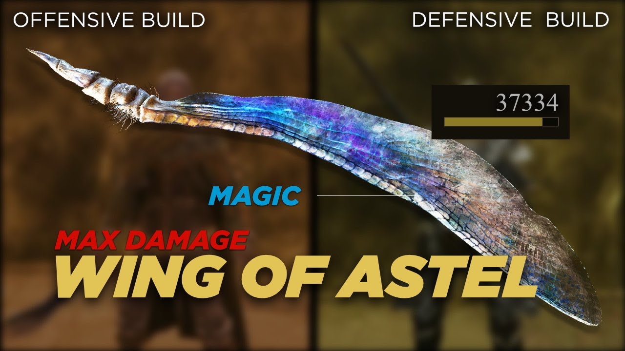 Elden Ring - Wing of Astel is EXTREMELY POWERFUL / INT Build Guide ...