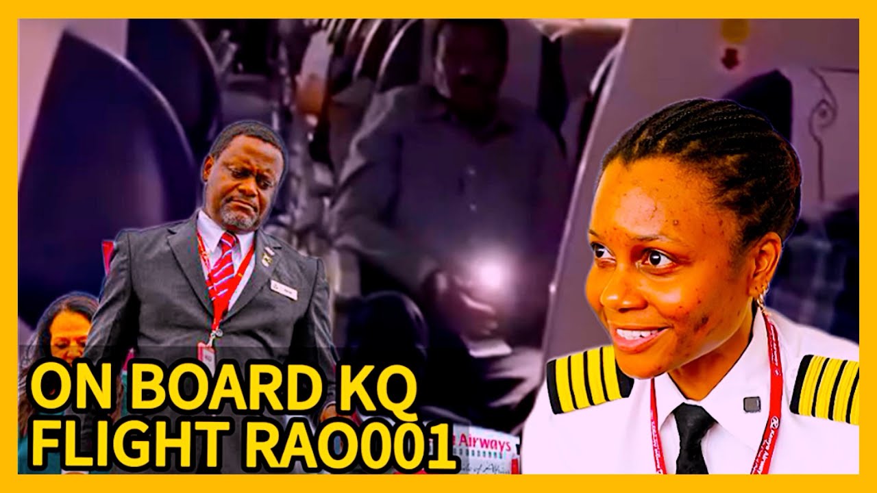 HOW CAPTAIN SAVIEMARIA & PASSENGERS ONBOARD KQ FLIGHT RAO001 PAID ...