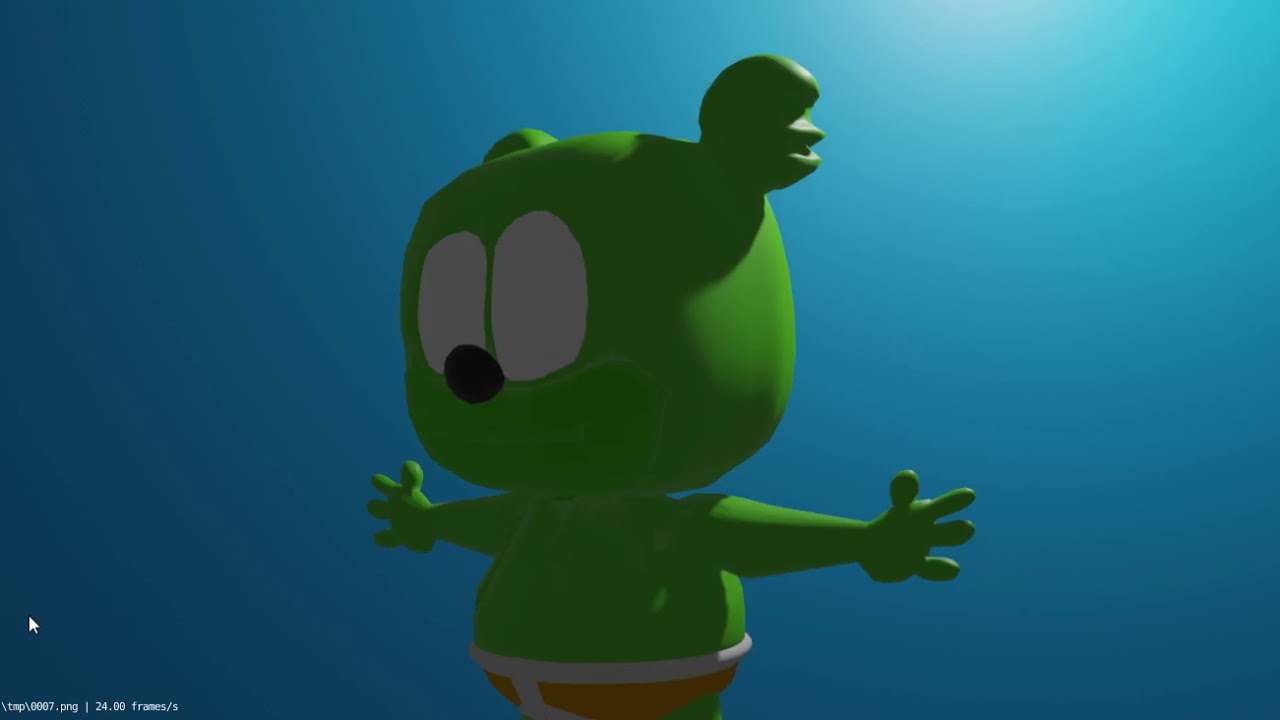 3D Style Prince gummy's gummy bear version - YouTube