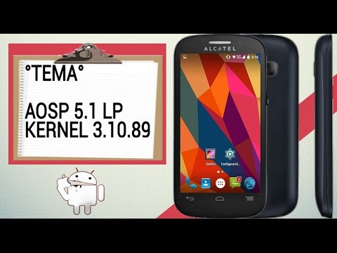 CUSTOM ROM AOSP 5.1 LP •FLASHEABLE VIA RECOVERY =ALCATEL POP C3 - YouTube