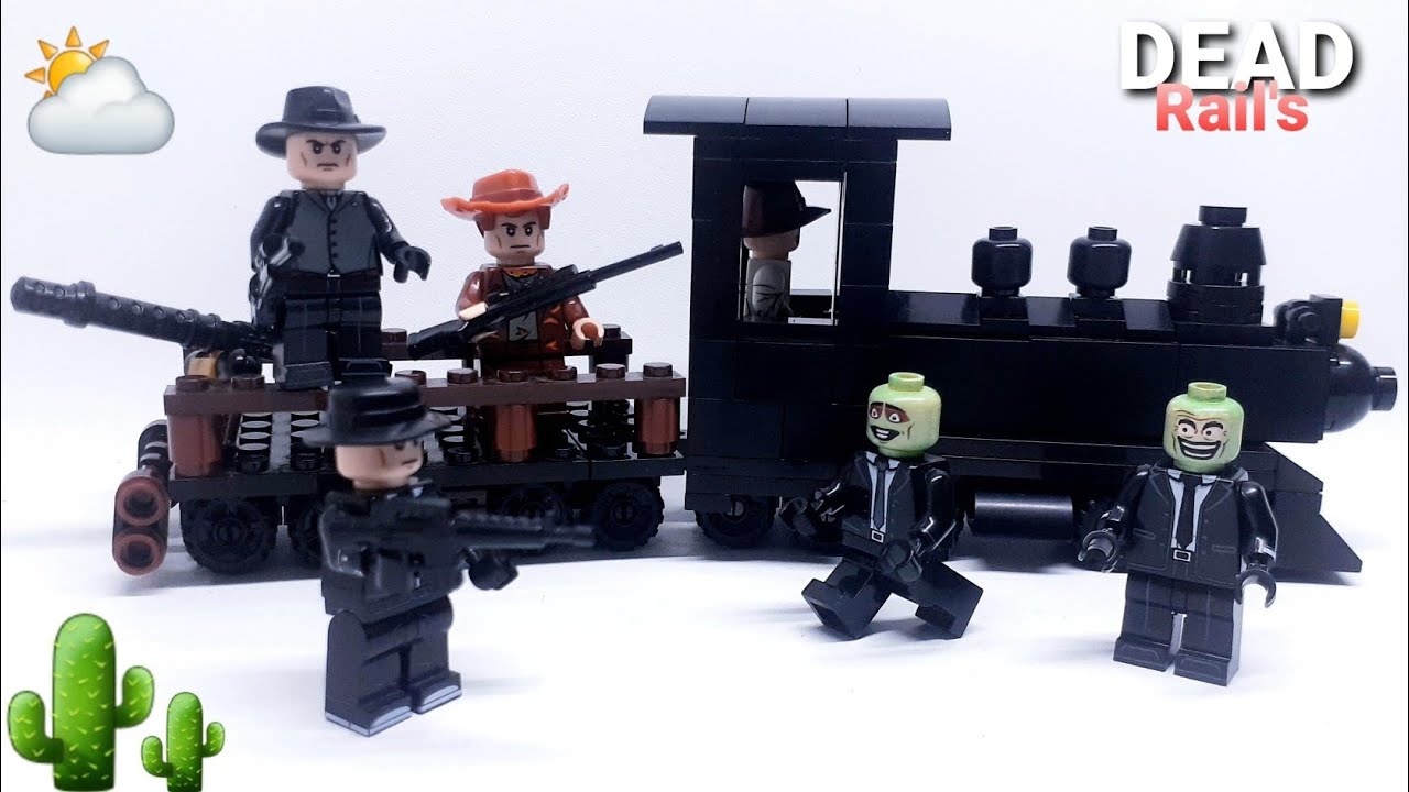 Lego dead rails | assemble train in the game dead rails #deadrails # ...