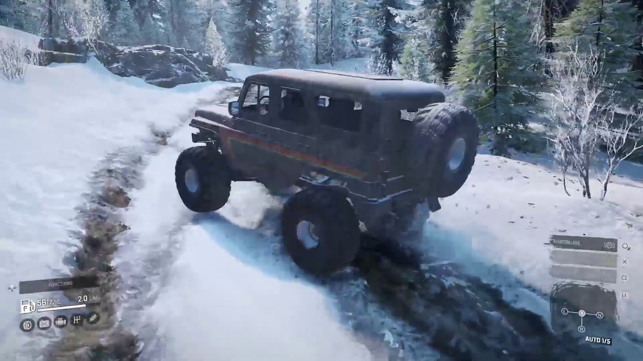 Snow runner game play Ps4 PRO - YouTube
