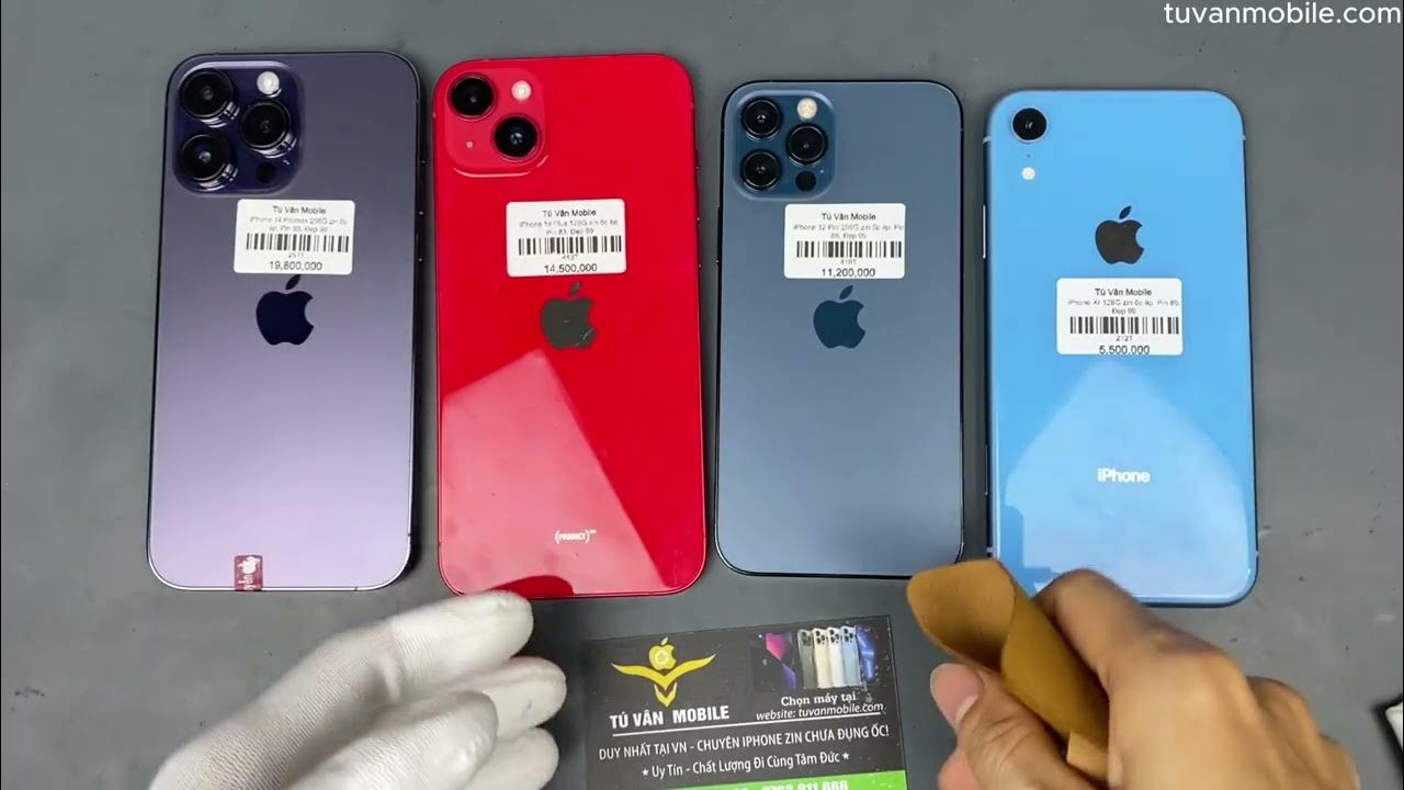 List 25/11: iPhone 14 Promax 256G pin 93, iPhone 14 Plus 128G, iPhone 12 Pro 128G, Xr 128G ...