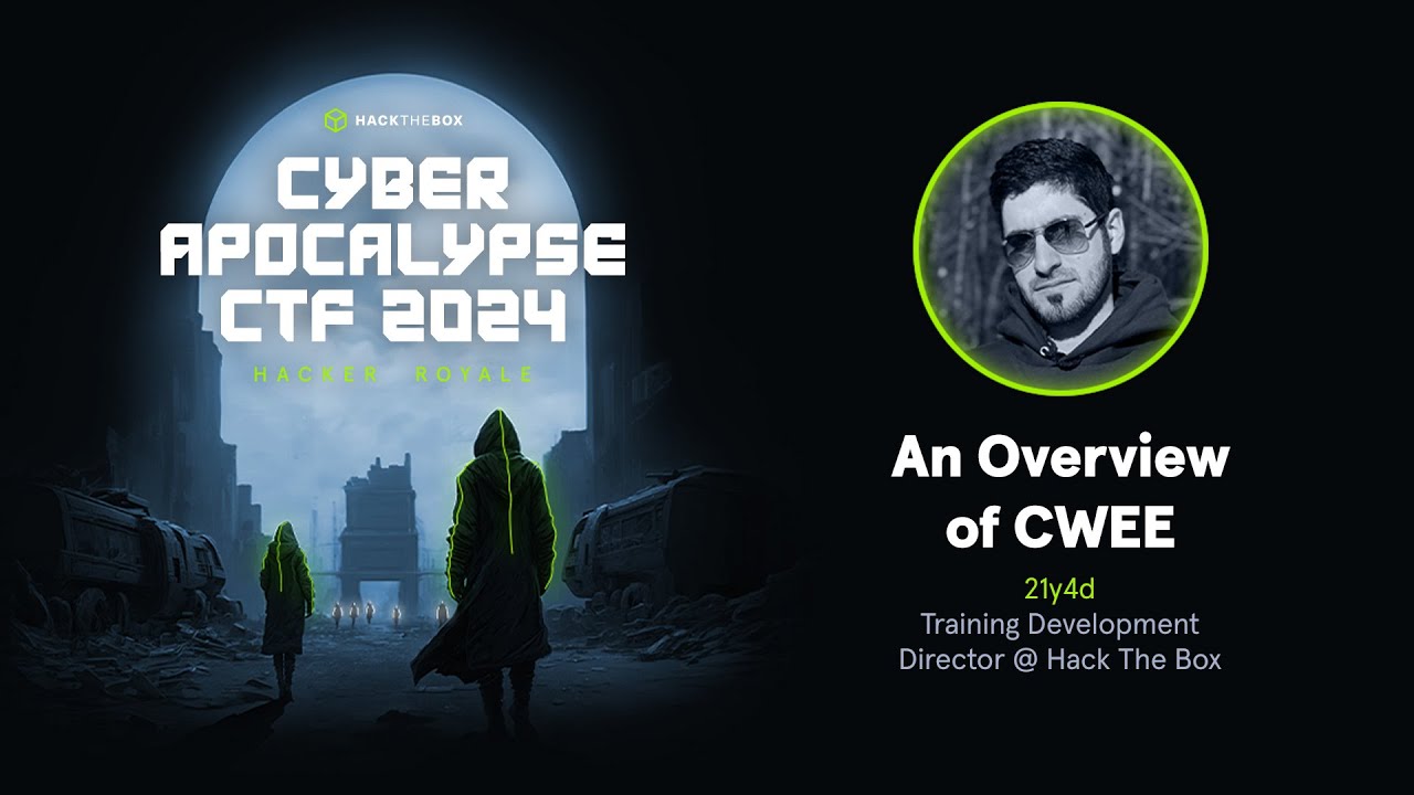 Cyber Apocalypse 2024: An overview of CWEE by 21y4D - YouTube