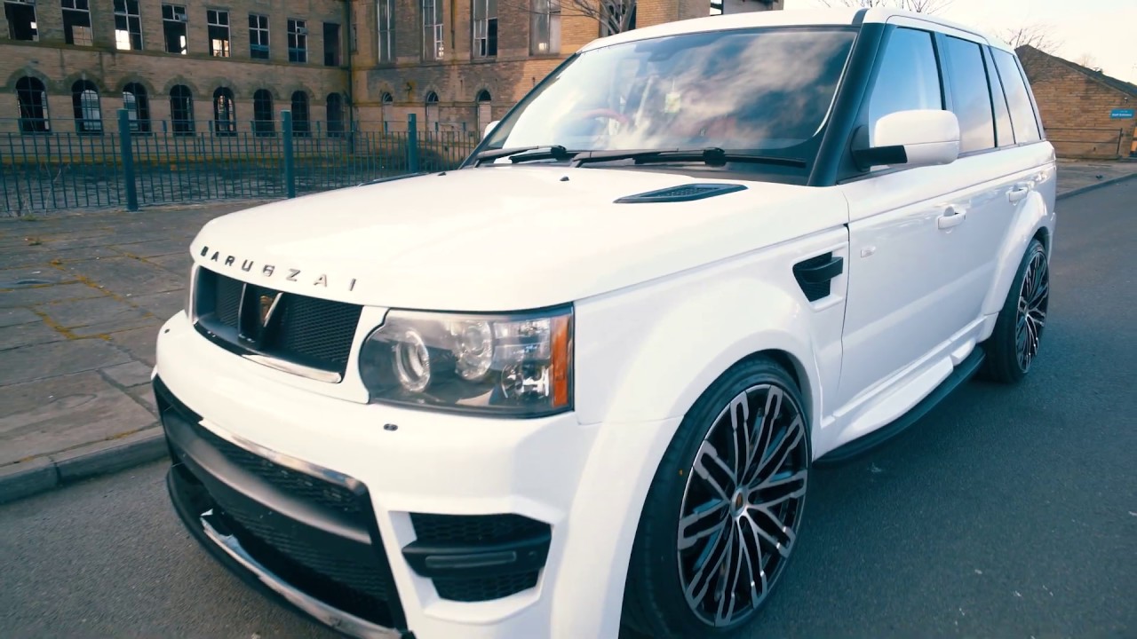 Barugzai: Range Rover Classic L320 Sport Body Kit - Fuji White - YouTube