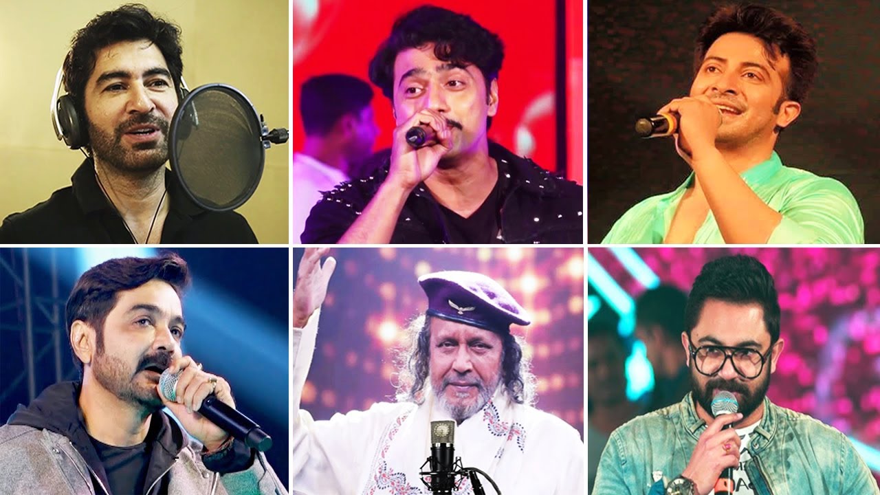 বাঙালি নায়কদের নিজ কন্ঠে গান কত সুন্দর দেখুন ! কার কন্ঠ সবচেয়ে সুন্দর ...