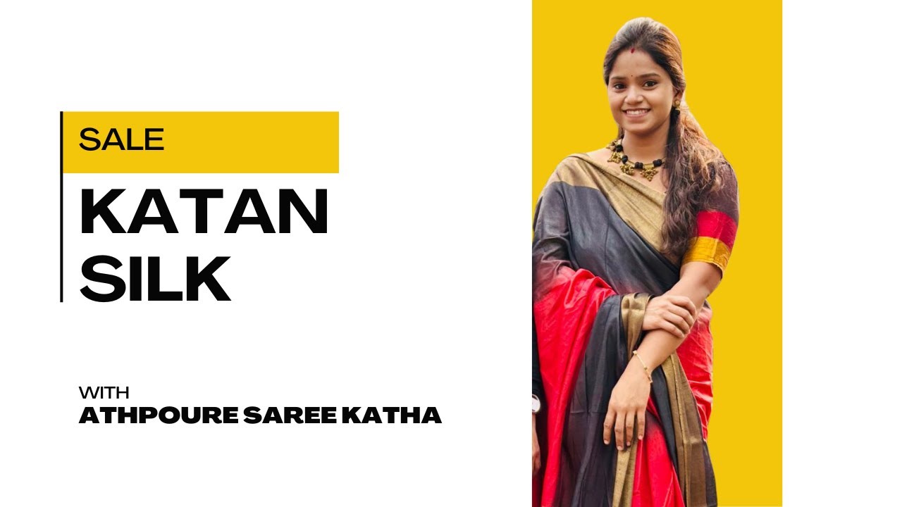 🌸 Athpourey Saree Katha! 🌸 || Bishnupuri Katan Silk - YouTube