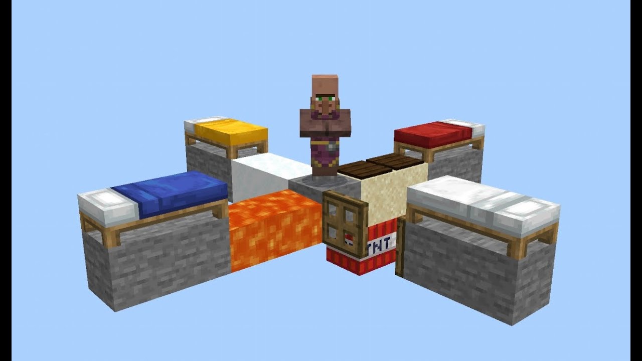 Which Bed Color Is The Villager Favorite? - YouTube