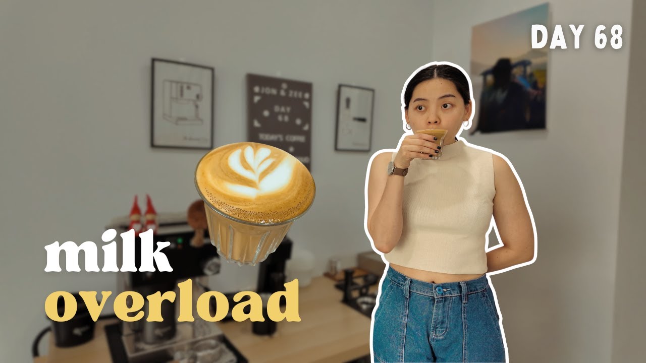 Milk Overload | DAY 68 | Home Barista POV - YouTube