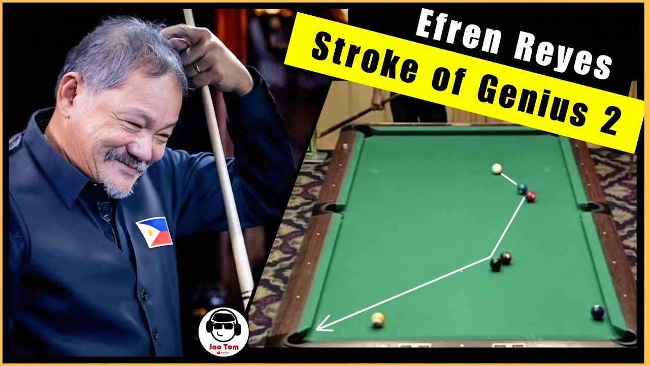 The Magician Efren Reyes' Stroke of Genius Part 2 - YouTube