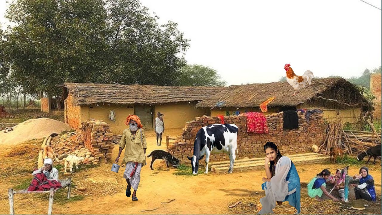 Indian village lifestyle | Beautiful nature with rural life video ...