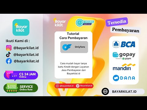 Cara Bayar Onlyfans Tanpa Kartu Kredit 2026! Bayar Bisa Pakai GoPay, DANA & Bank Transfer