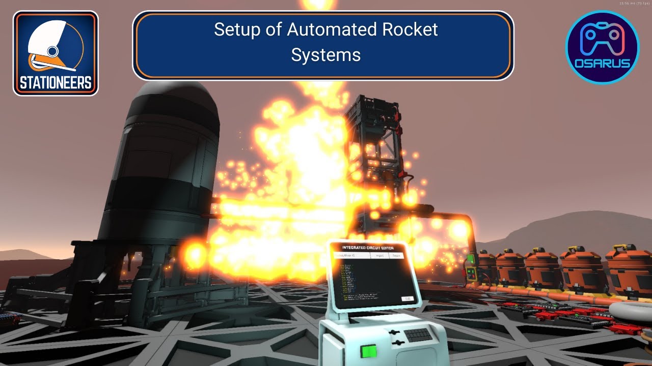 Stationeers - Make the New Rockets Automated, Sort of - Tutorial - YouTube
