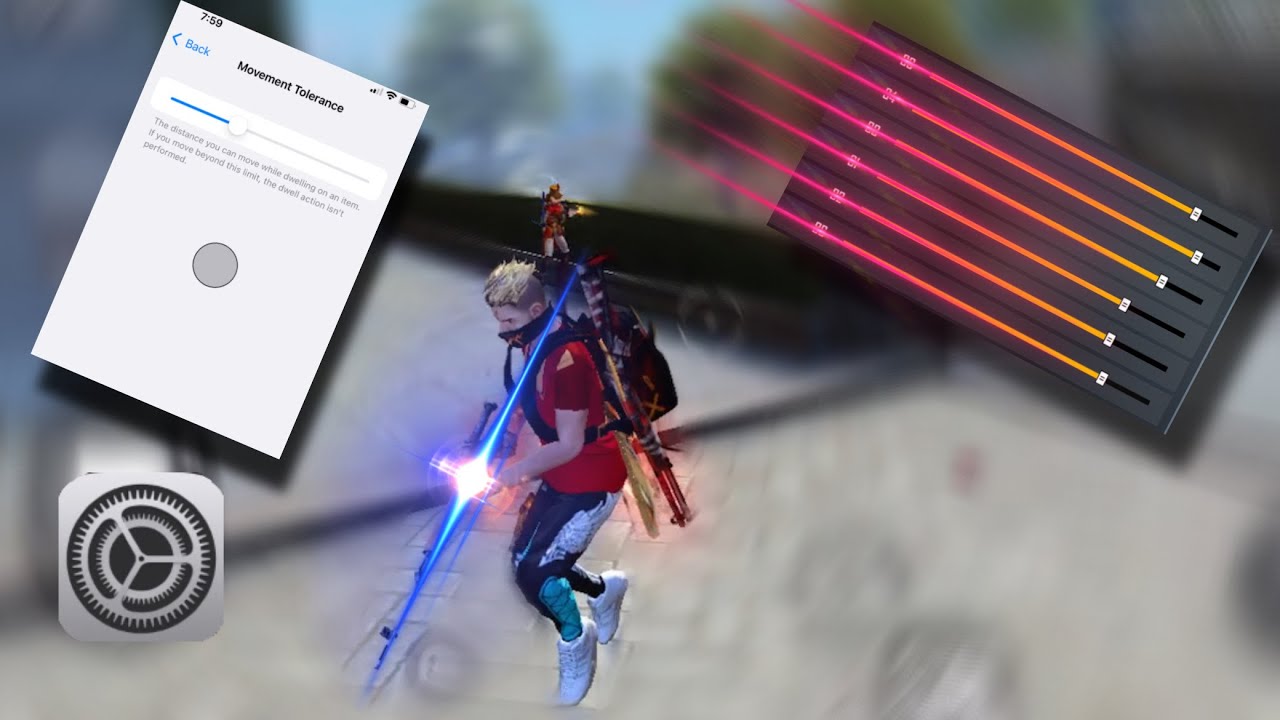 New Setting HUD + SENSITIVITY IPhone 12 free fire ️ - YouTube