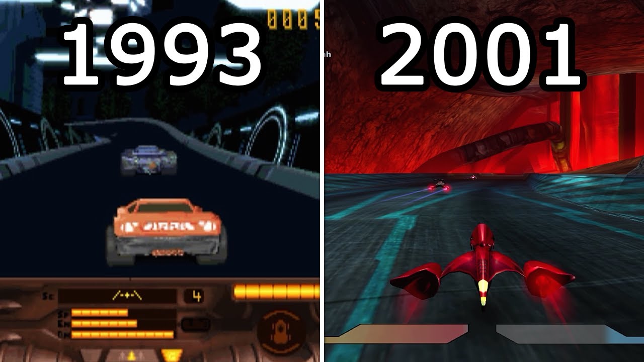 Evolution of MegaRace (1993-2001) - YouTube