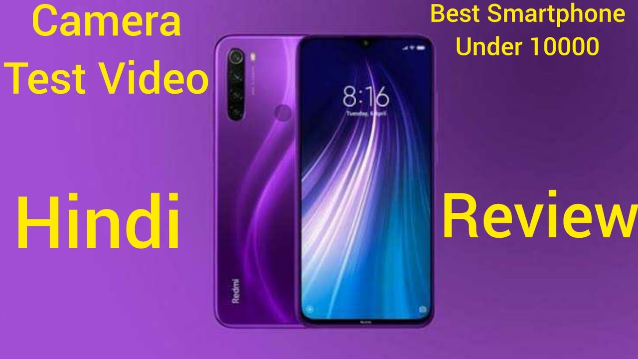 Redmi Note 8 | Review + Camera Test In Hindi | 4K Video - YouTube