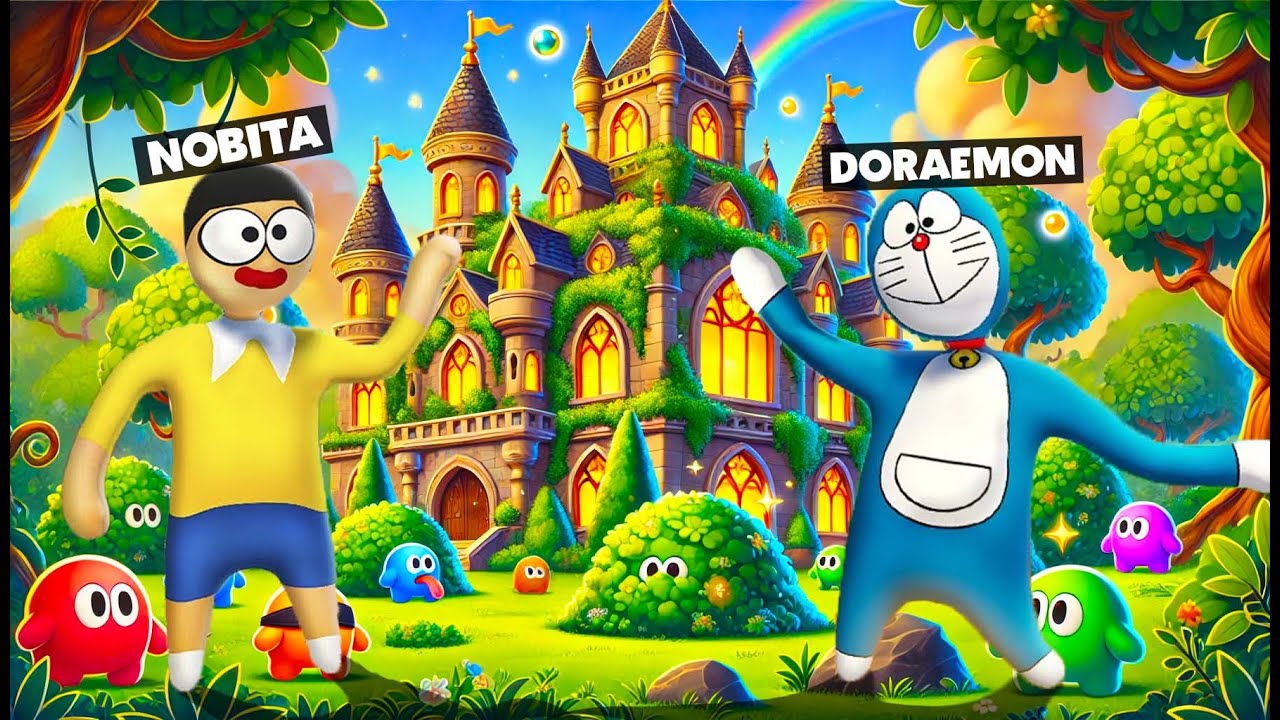DORAEMON And NOBITA Did Fast Hide & Seek In Castle In HFF !!! 😲 - YouTube