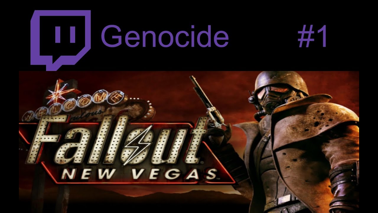 Fallout: New Vegas-- Genocide run stream highlights #1 - YouTube