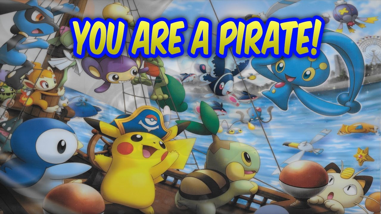 Pokemon you are a pirate - YouTube