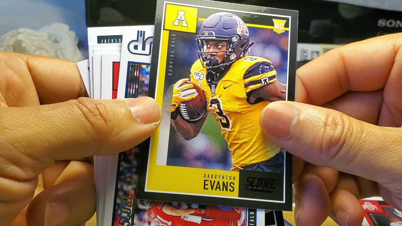 2020 SCORE Football packs - YouTube