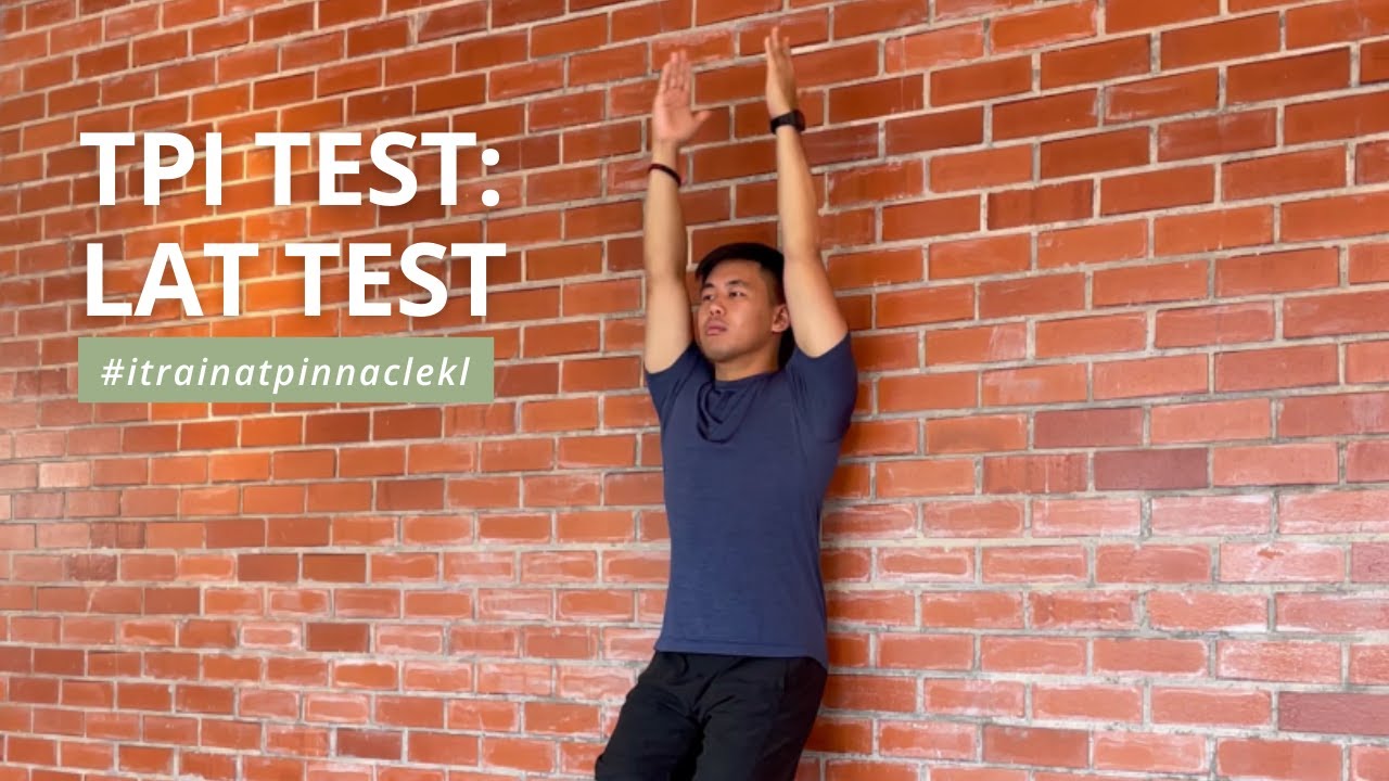 TPI Test: Lat Test (Overhead Reach) - YouTube
