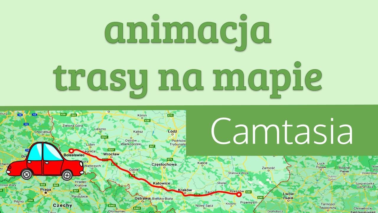 Animowana trasa na mapie 🚗🚚🚛jak zrobić rysowaną linię w programie ...