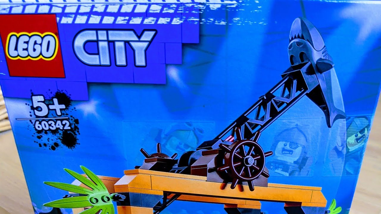 Build Review Lego City Stuntz Shark Attack Challenge Part 1 60342 Chuck ...