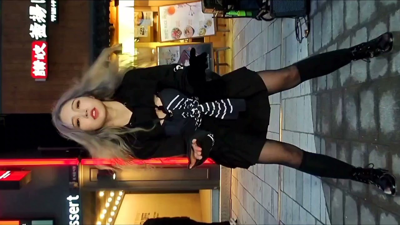 퀸스텝 Queenstep 민지 Minji 댄스모음 2020 11 22 홍대 Busking [queenstep 직캠