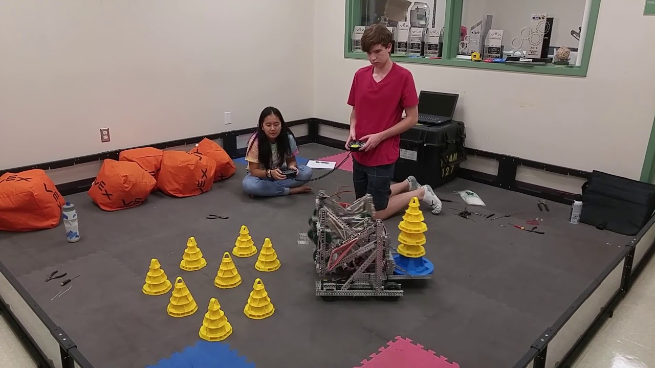 [127X] DR4B stacking cones - YouTube