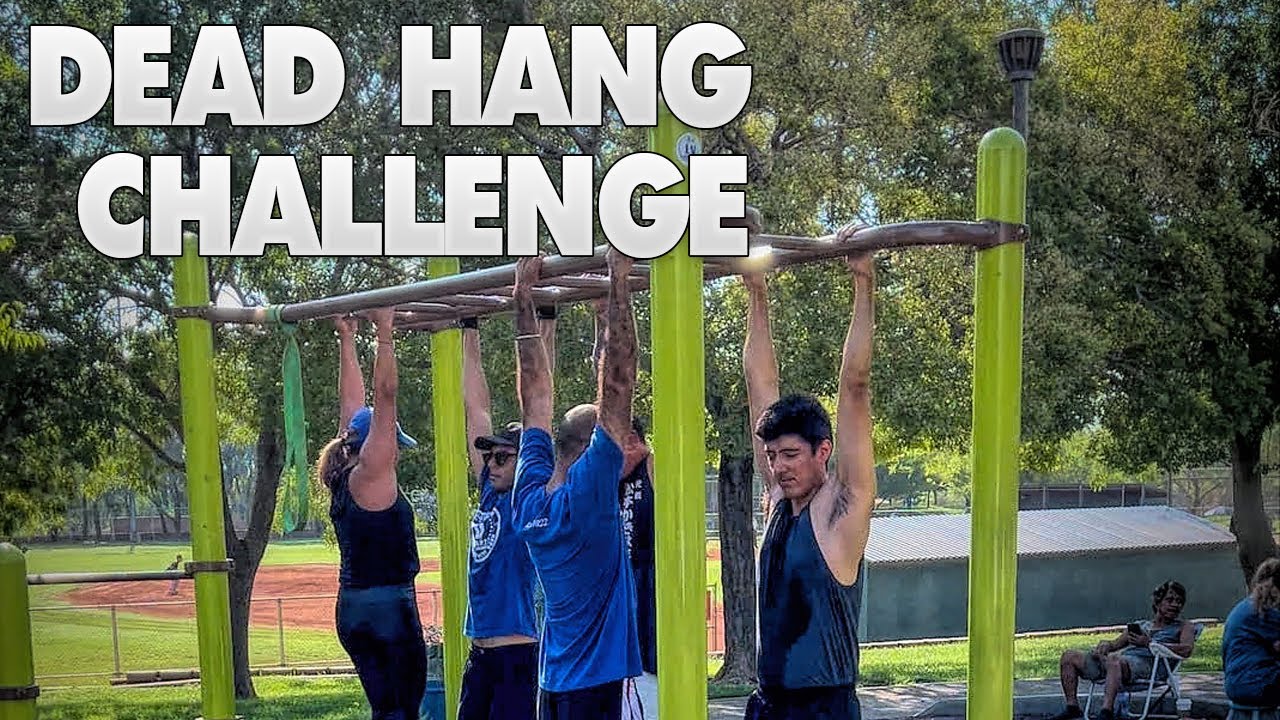 Dead Hang Challenge After the Sunday Workout - YouTube