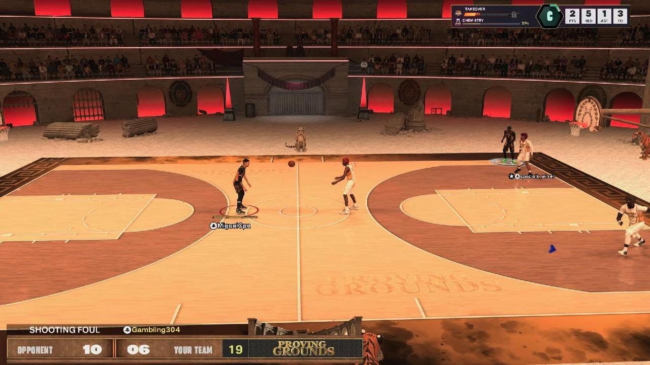 NBA 2K2 Prooving grounds - YouTube