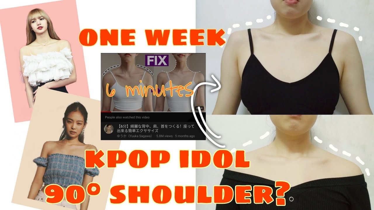 kpop idol 90 degree shoulder in one week? Get Lisa BLACKPINK beautiful ...