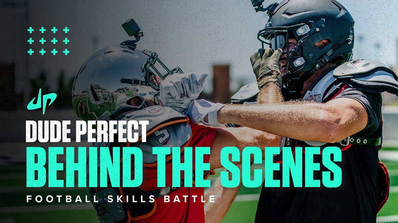 Football Skills Battle (Behind The Scenes) - YouTube