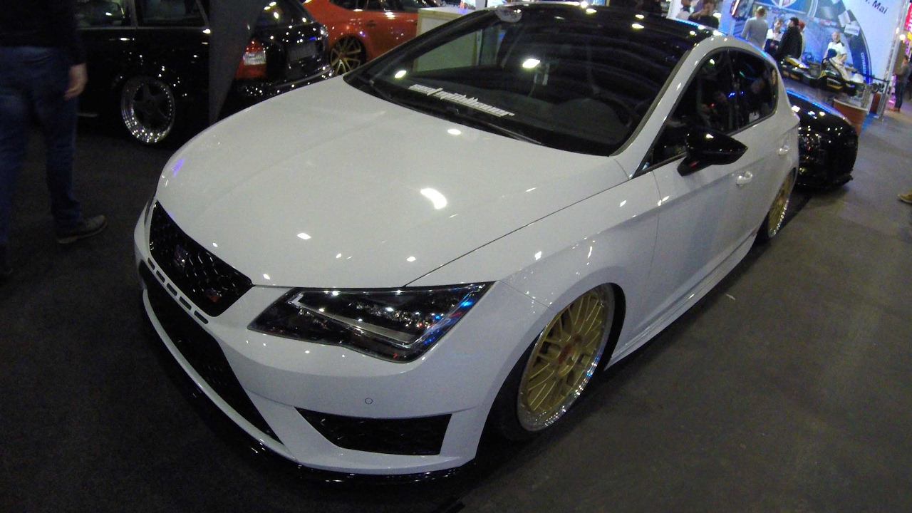 SEAT LEON CUPRA 280 !! WHITE COLOUR ! TUNING ! NICE BBS WHEELS ...
