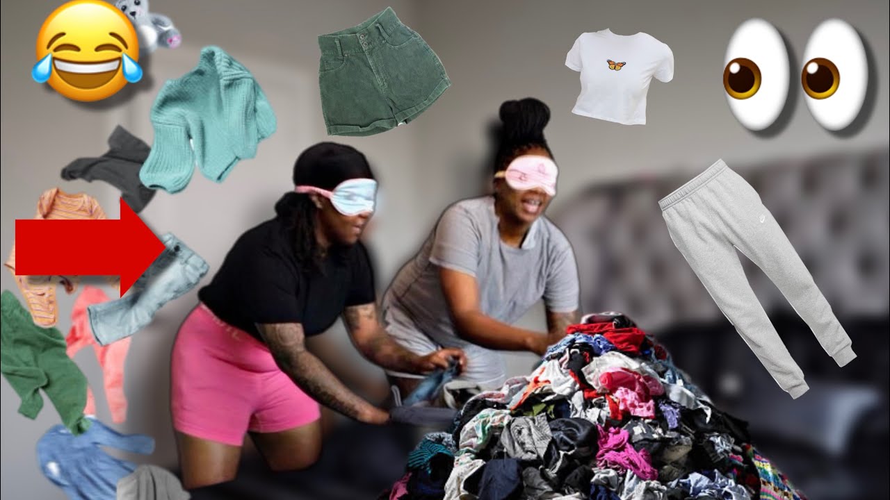 Dressing My Fiancee While Blindfolded Challenge Youtube