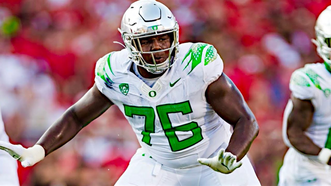 Josh Conerly Jr College Football Highlights💥| Oregon Left Tackle | NFL ...