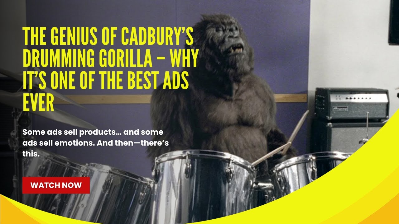 The Genius of Cadbury’s Drumming Gorilla – Why It’s One of the Best Ads ...