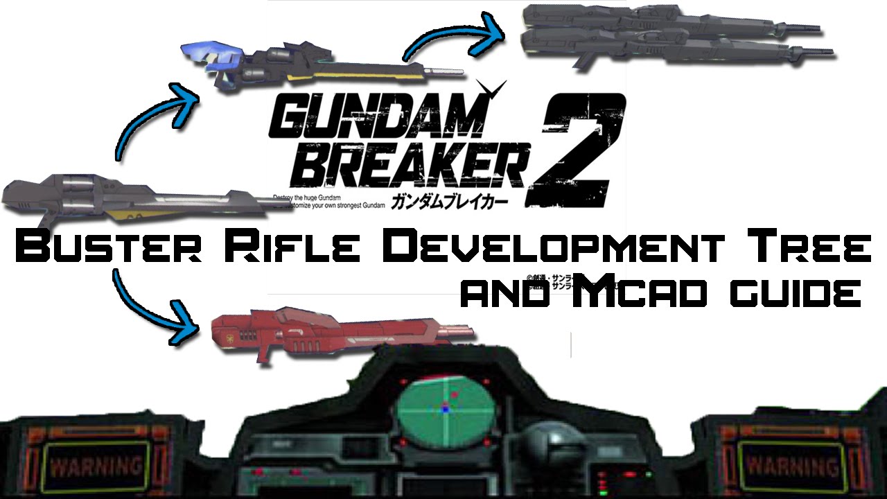 Gundam Breaker 2: Cafe Mission 13 (How to Develop Buster Rifles) - YouTube