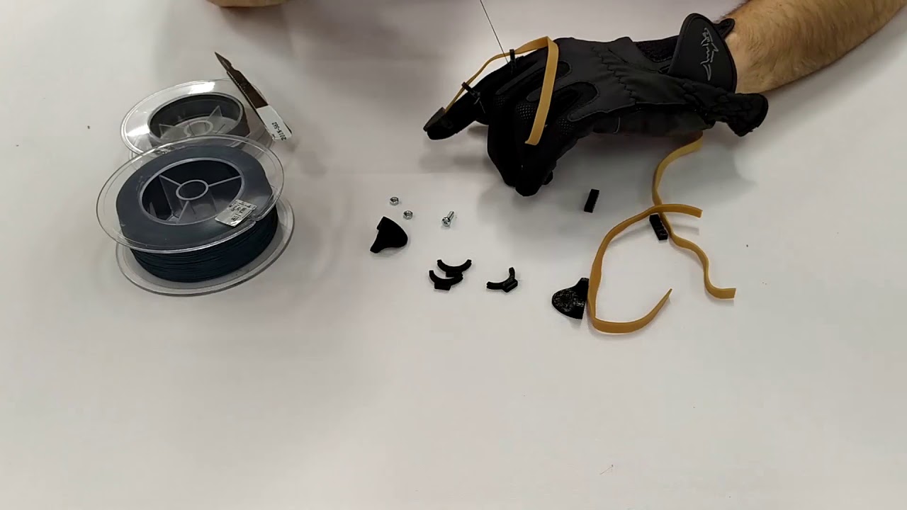A Body Powered, Adaptive, Exoskeleton Glove: Glove Preparation - YouTube