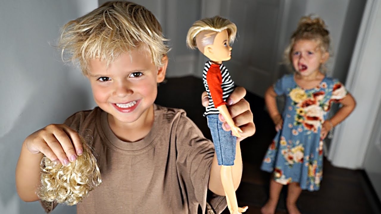 Tydus Gave RyRy's Favorite Doll A HAIRCUT! *Bad Idea* - YouTube