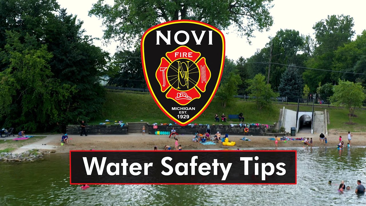 Novi Fire Department's Water Safety Tips - YouTube