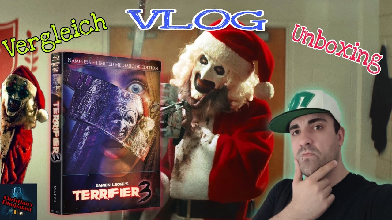 Terrifier 3|Mediabook Cover F|Unboxing|Vergleich|VLOG|Qualität besser?🔥 ...