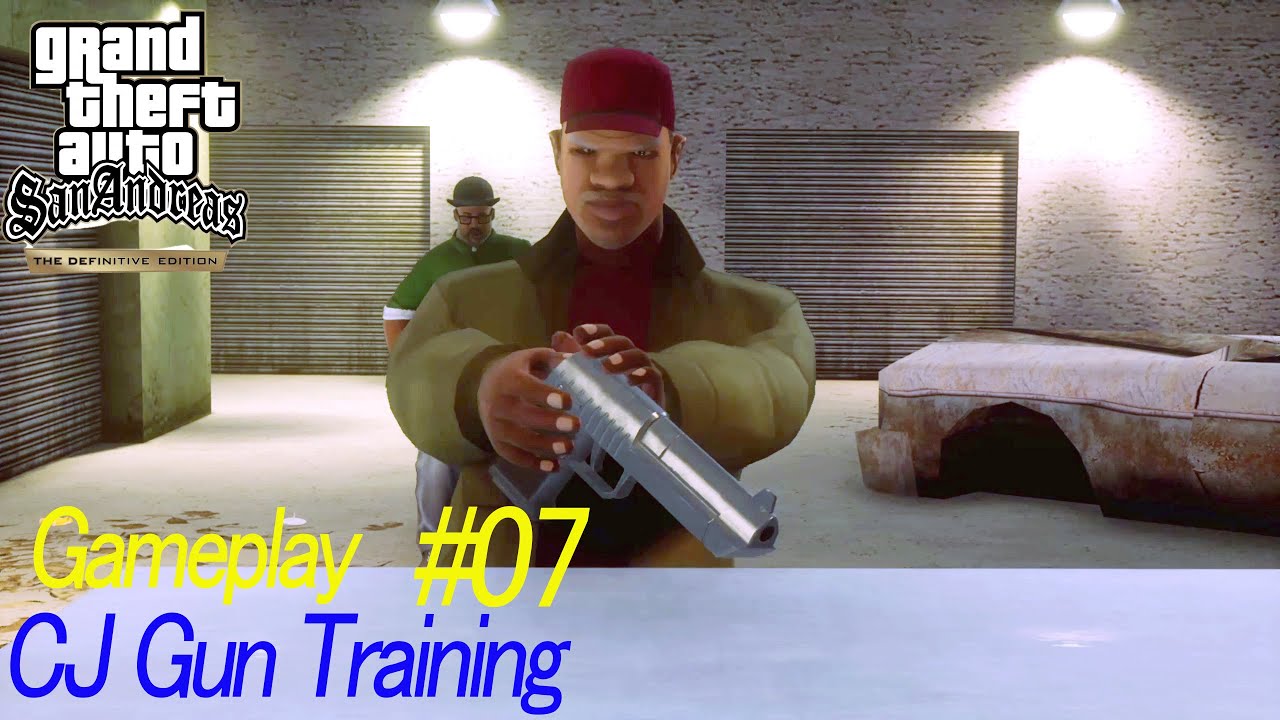 CJ Gun Training | Gta San Andreas Gameplay #7 | Grand Theft Auto ...