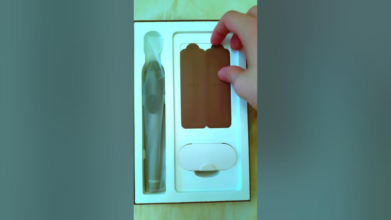 Распаковка зубной щётки Bork F710 - YouTube