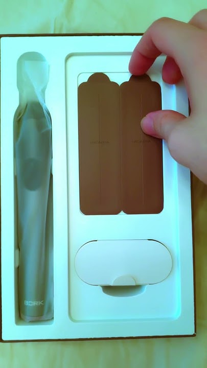 Распаковка зубной щётки Bork F710 - YouTube