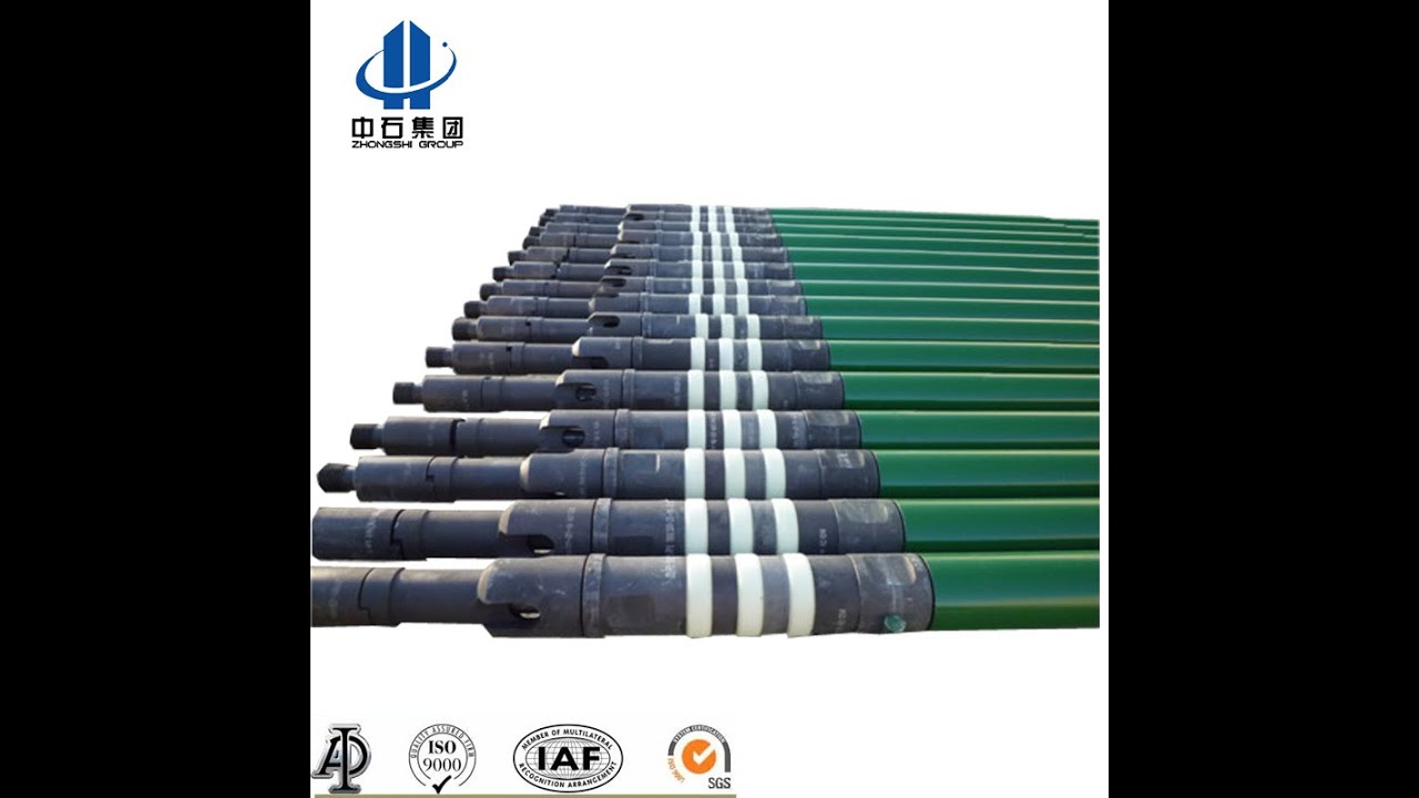 oilfield sucker rod pump/tubing rod pump/roding pump - YouTube