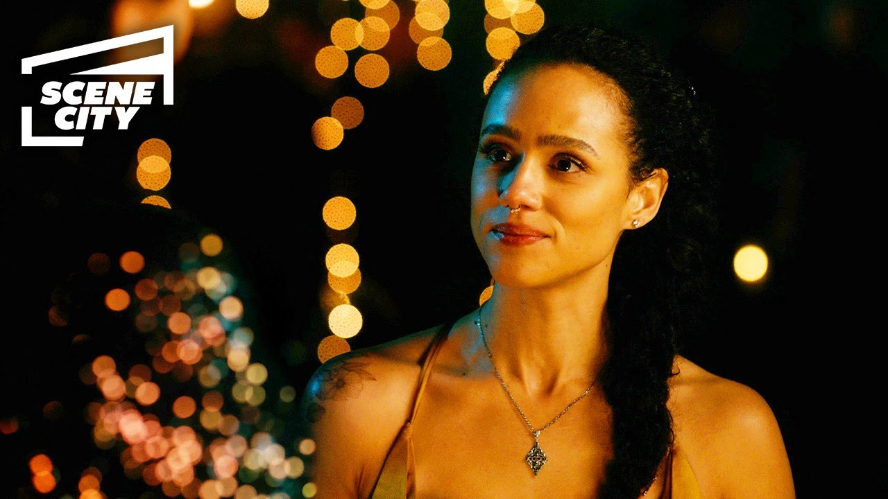The Invitation: Walt and Evie Share a Dance (Nathalie Emmanuel Scene ...