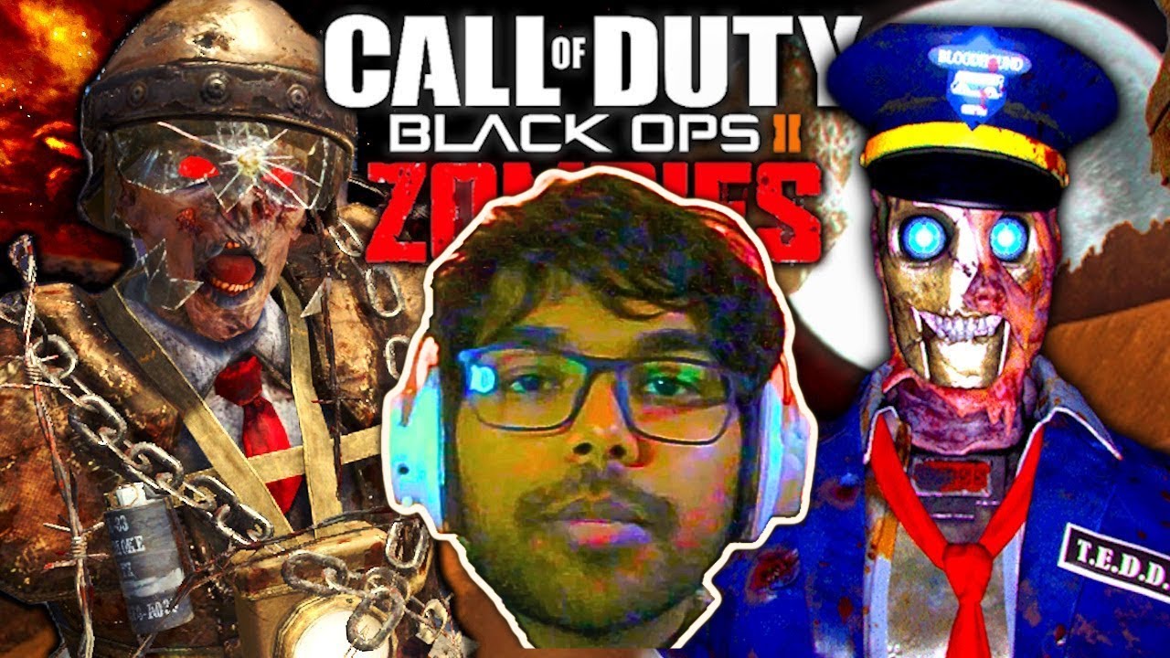 FIGHTING ZOMBIES FROM TRAIN TO BUSAN! | BLACK OPS II ZOMBIE PART 1 ...