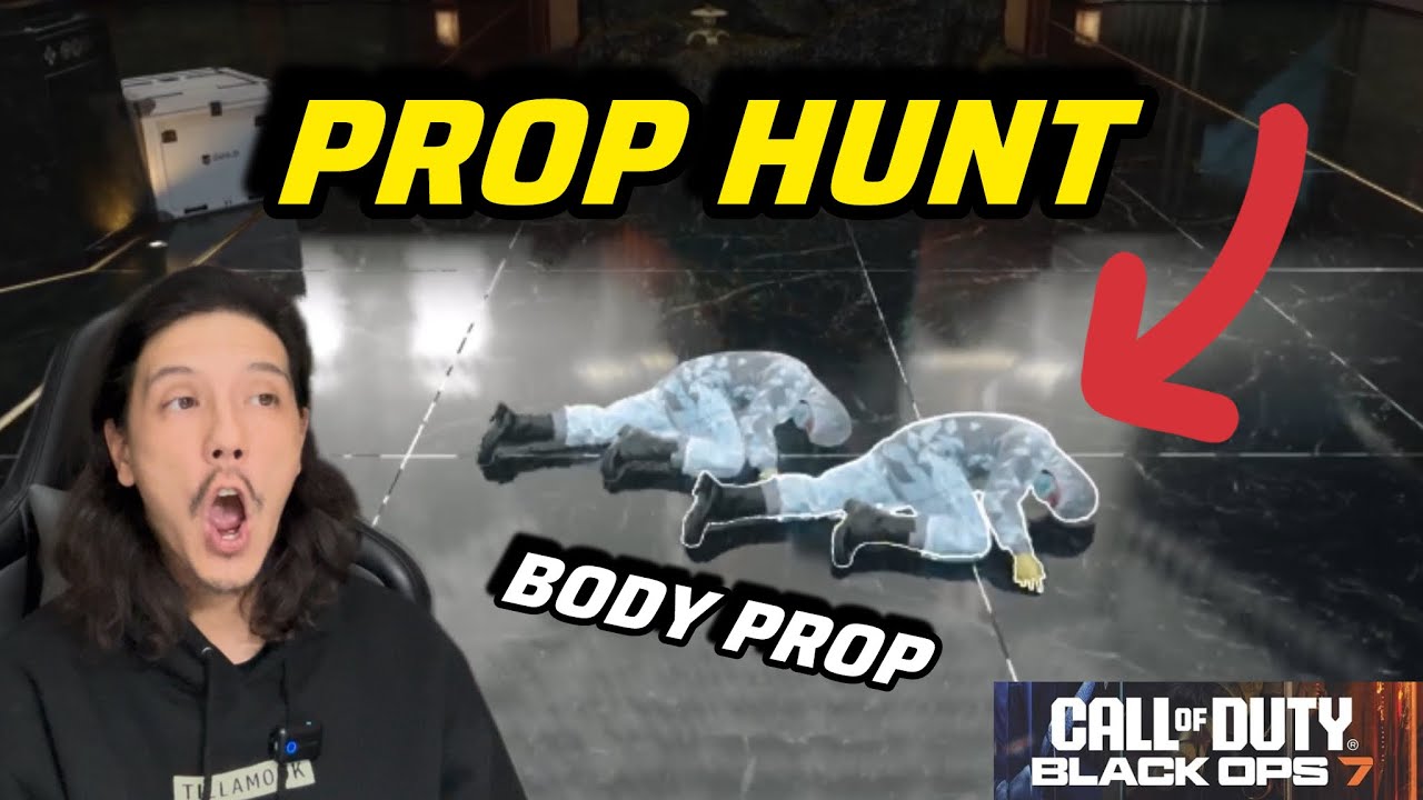 Body Prop Goes Crazy [PROP HUNT BO7] - YouTube